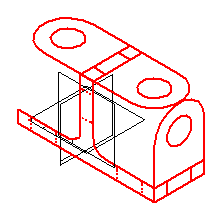 Using 2D drawing views to create model sketches